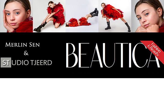 Tear Sheets Beautica Magazine met foto’s Merlin ontvangen | Studio Tjeerd